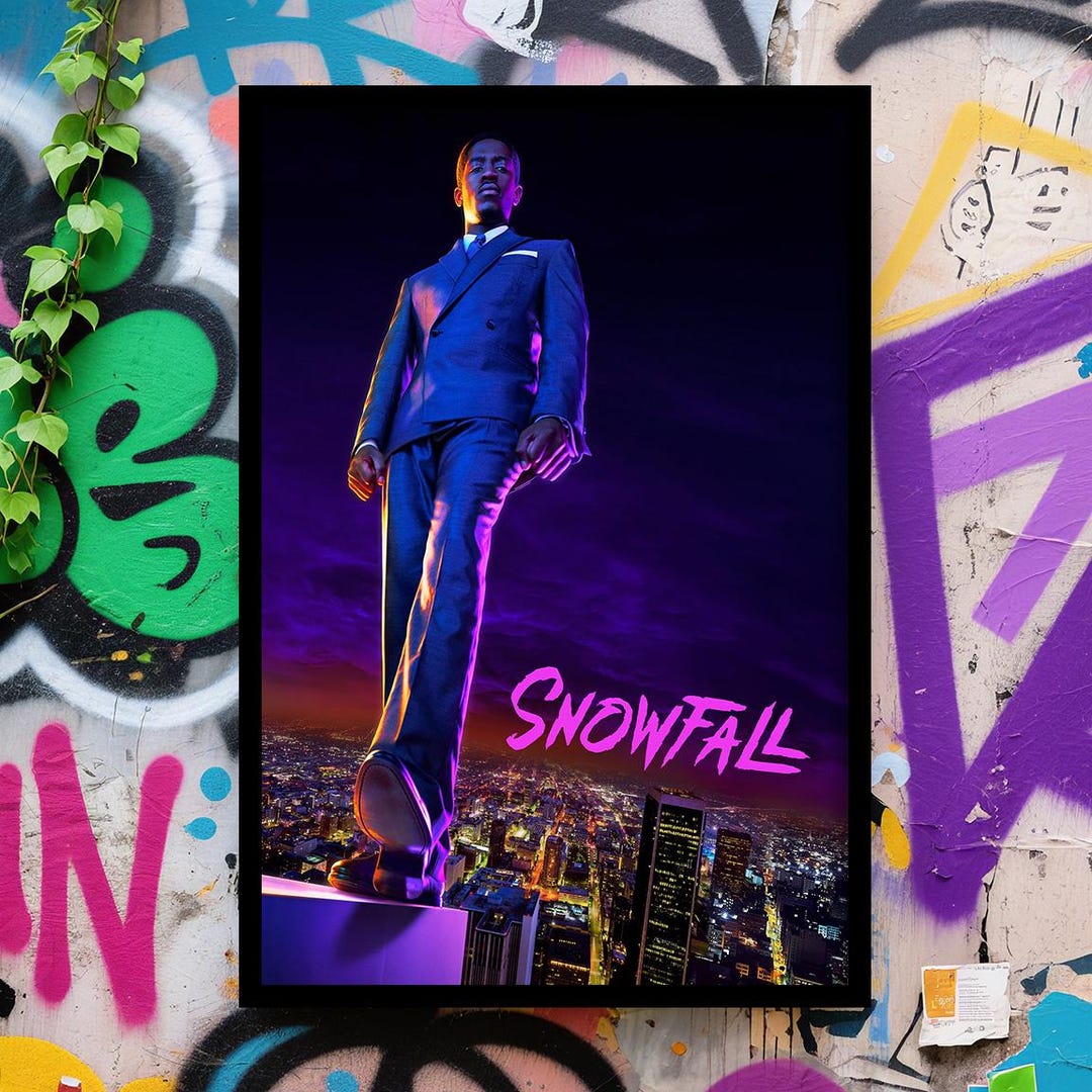 Snowfall Movie Poster, Wall Art, Classic Movie Posters, Film Fan ...