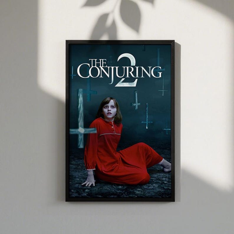 The Conjuring 2 Movie Poster, Wall Art, Classic Movie Posters, Film Fan ...