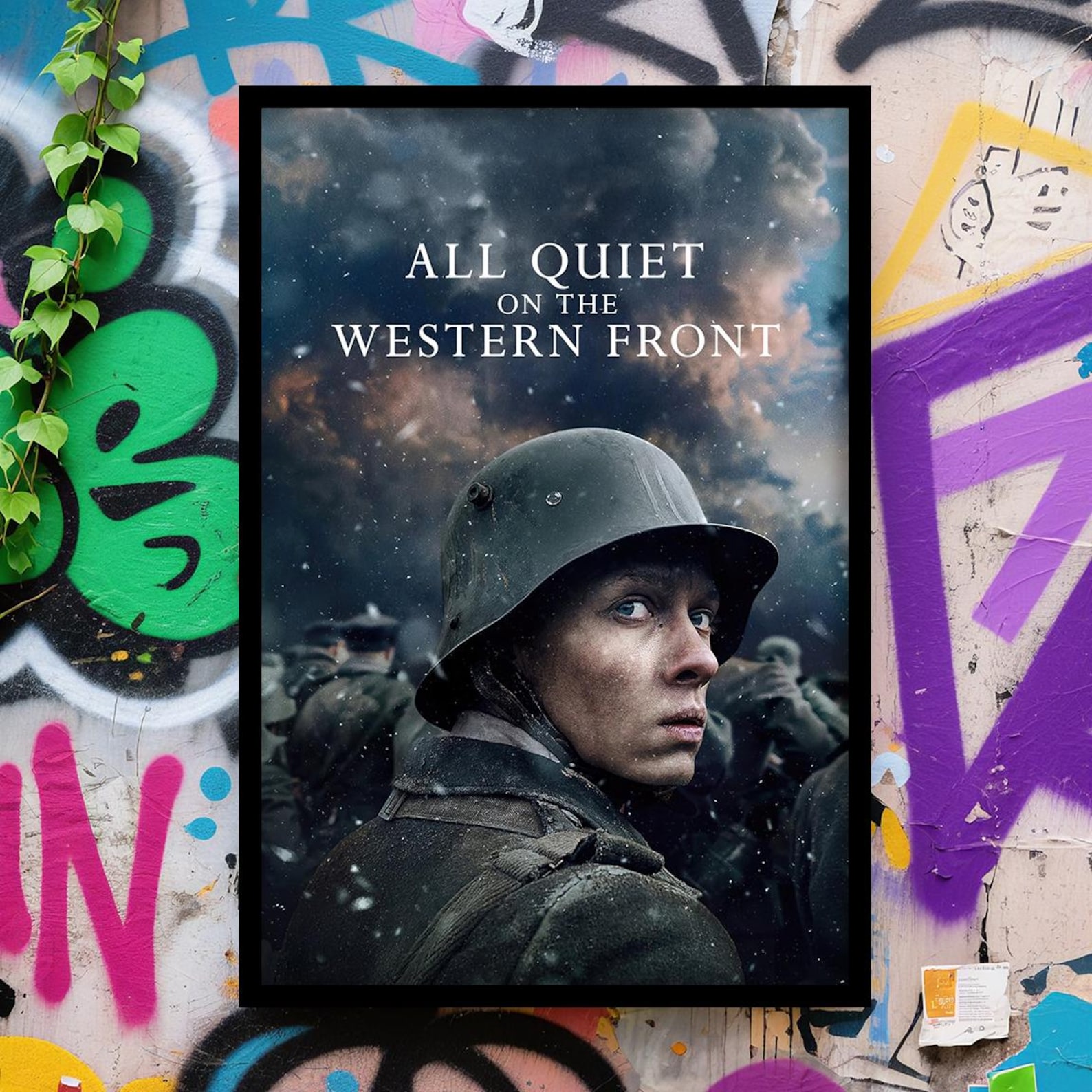All Quiet on the Western Front Movie Poster, Wall Art, Classic Movie ...