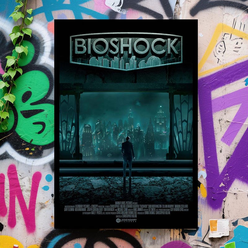Bioshock Poster - Etsy UK