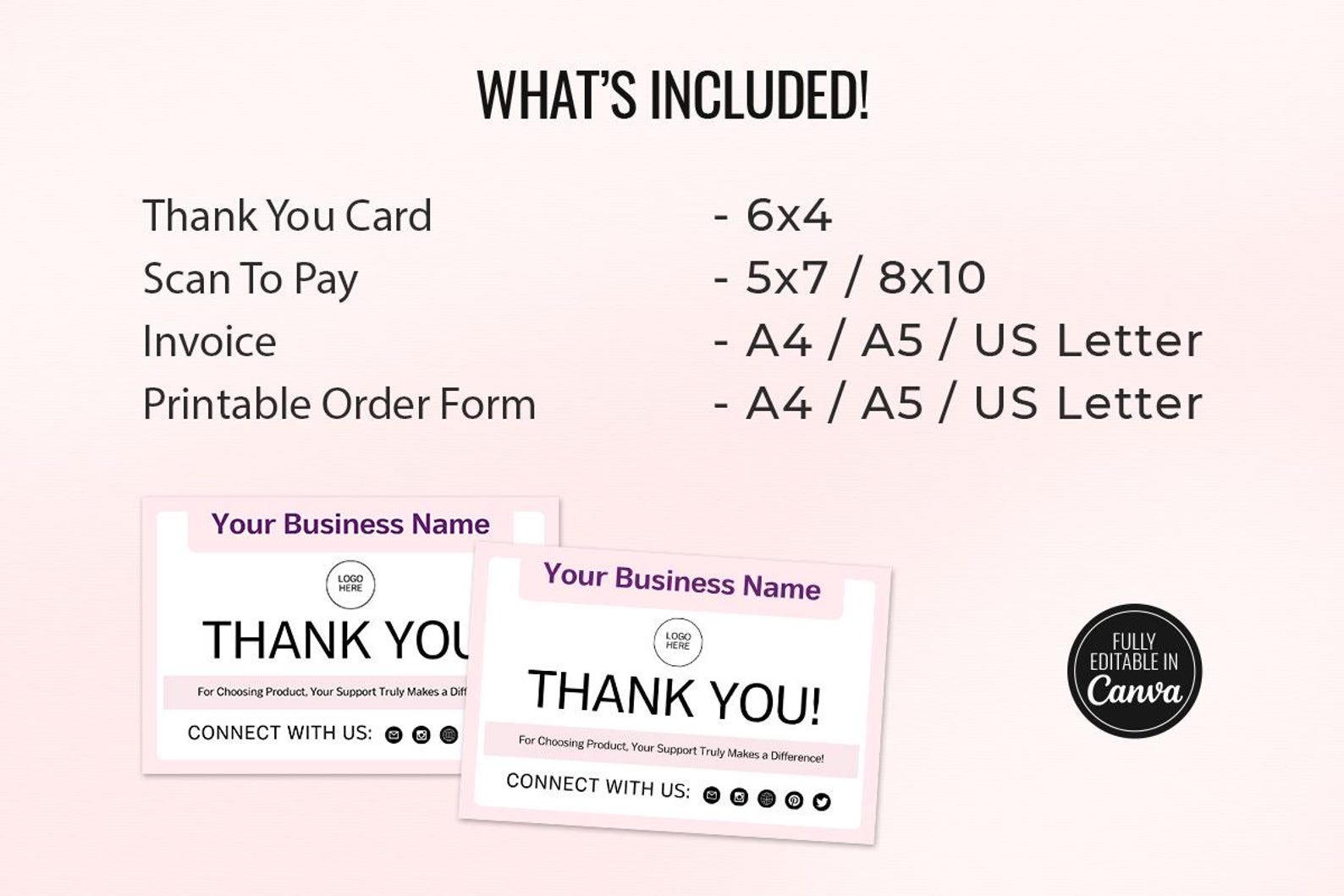 Order Book, Order Form Template Editable, Order Form, Order Tracker ...