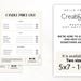 Candle Price List Template, Editable Canva Pricing Guide (5x7 & 10x8 ...