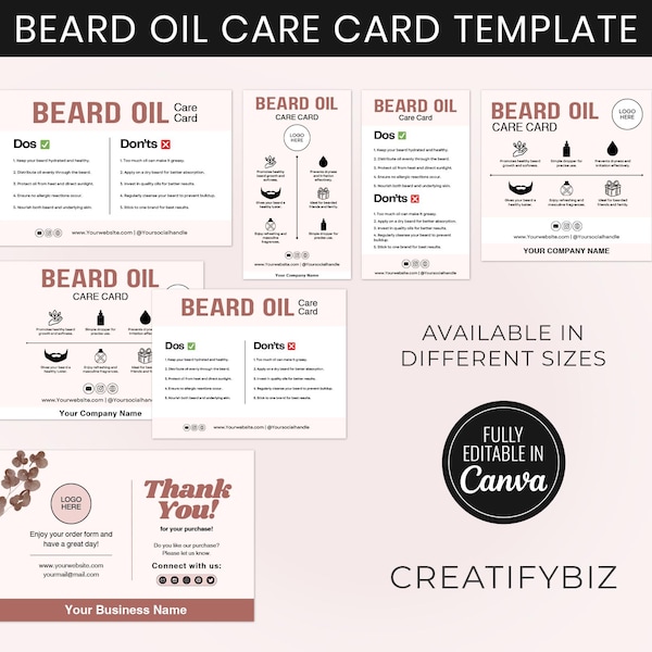 Beard Card - Etsy