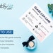 Glass Can Care Card, Editable Canva Templates, Printable Glass Can Cup ...