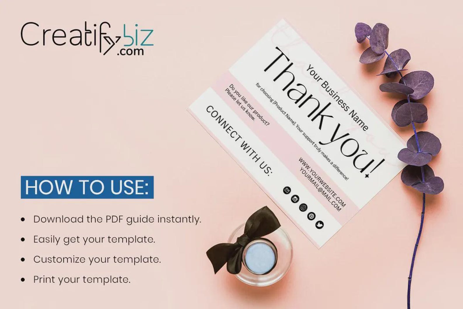 Printable Florist Order Form Canva Template Personalized Flower ...