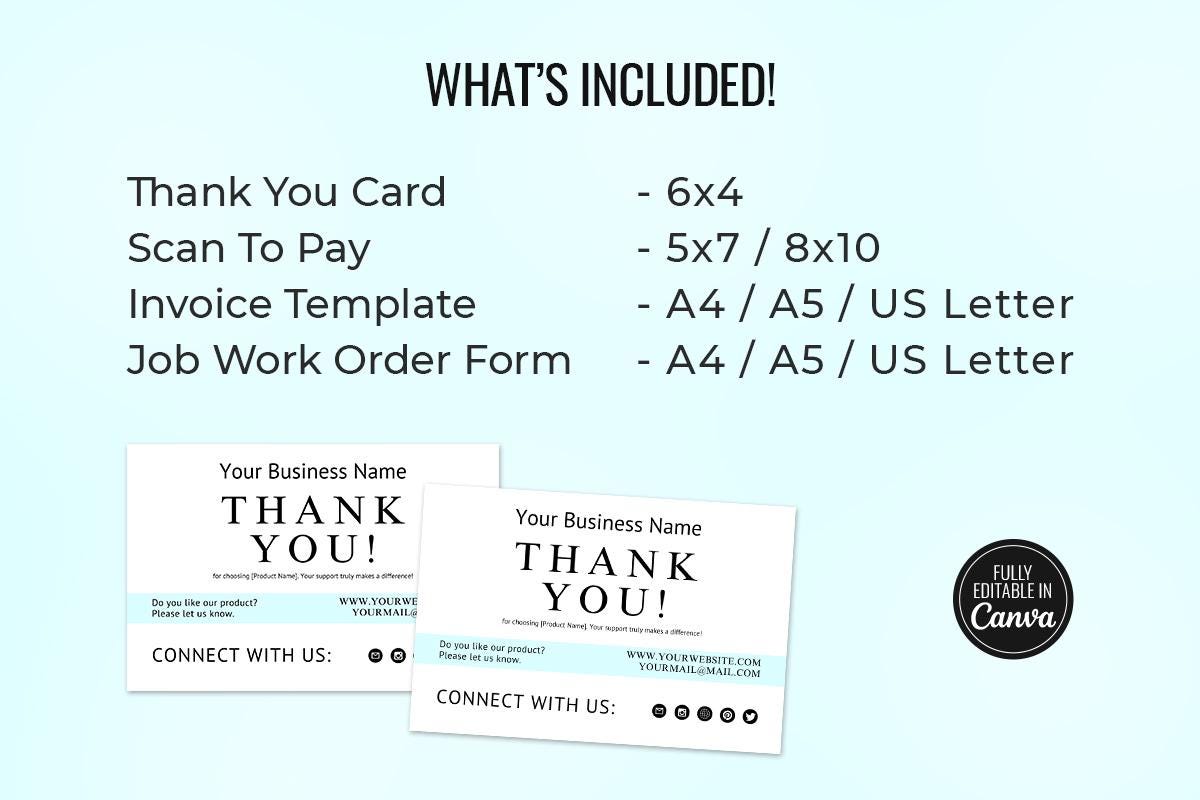 Printable Job Work Order Form, Business Job Work Order Easy and Simple ...