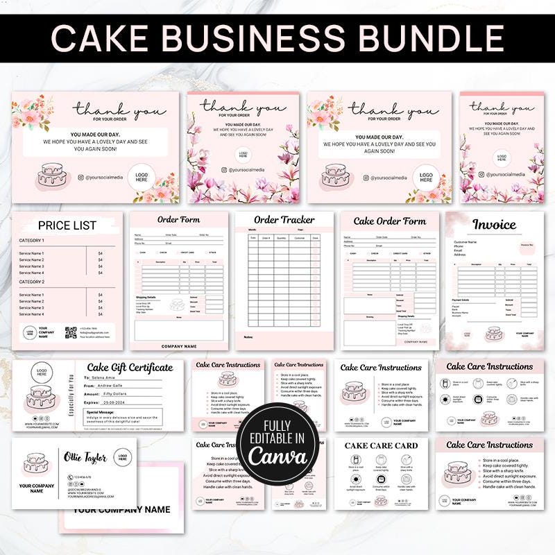 Cake Order Form - Etsy