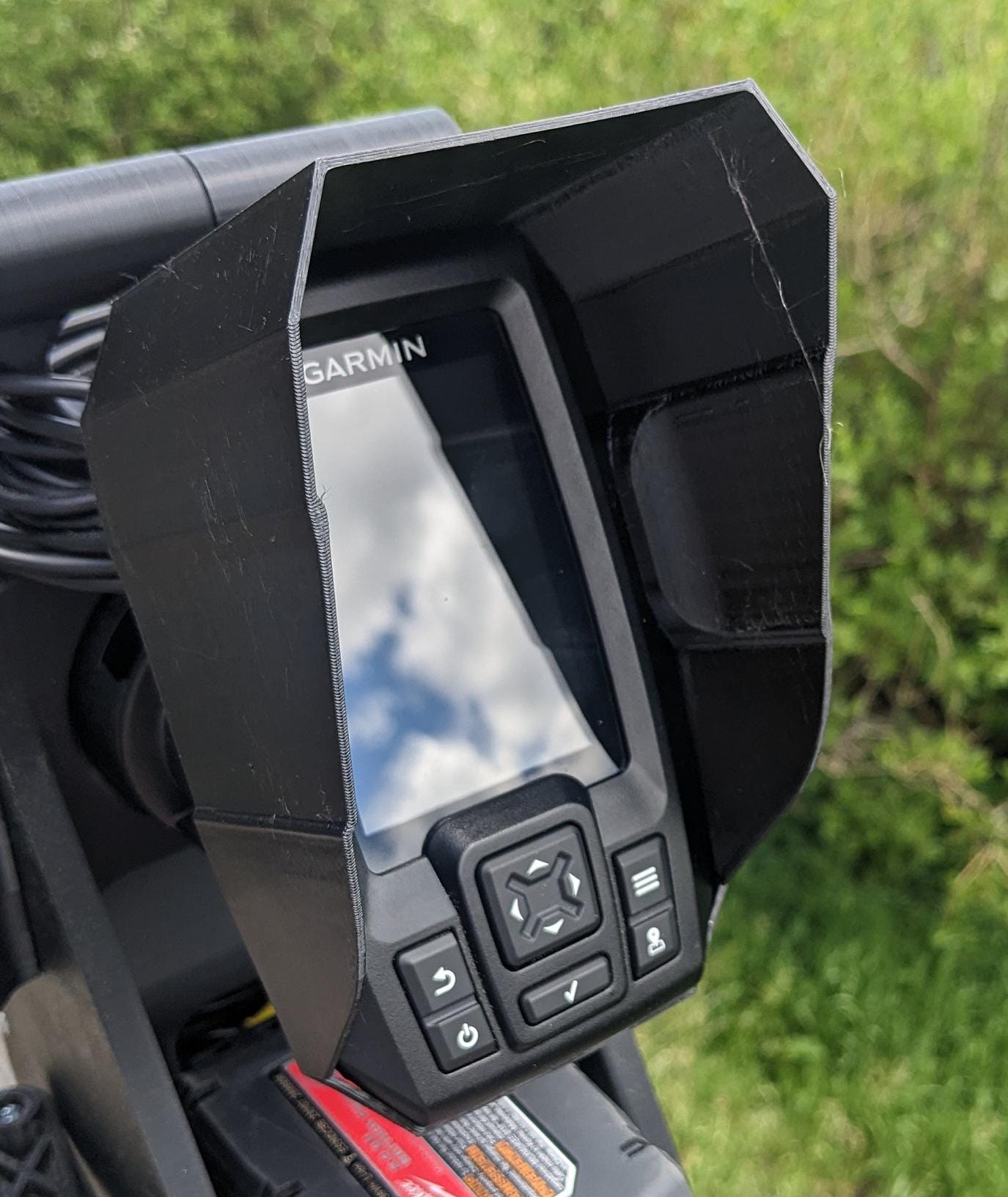 Garmin Striker 4 Sun Shade / Sun Visor / Splashguard / High Quality ...