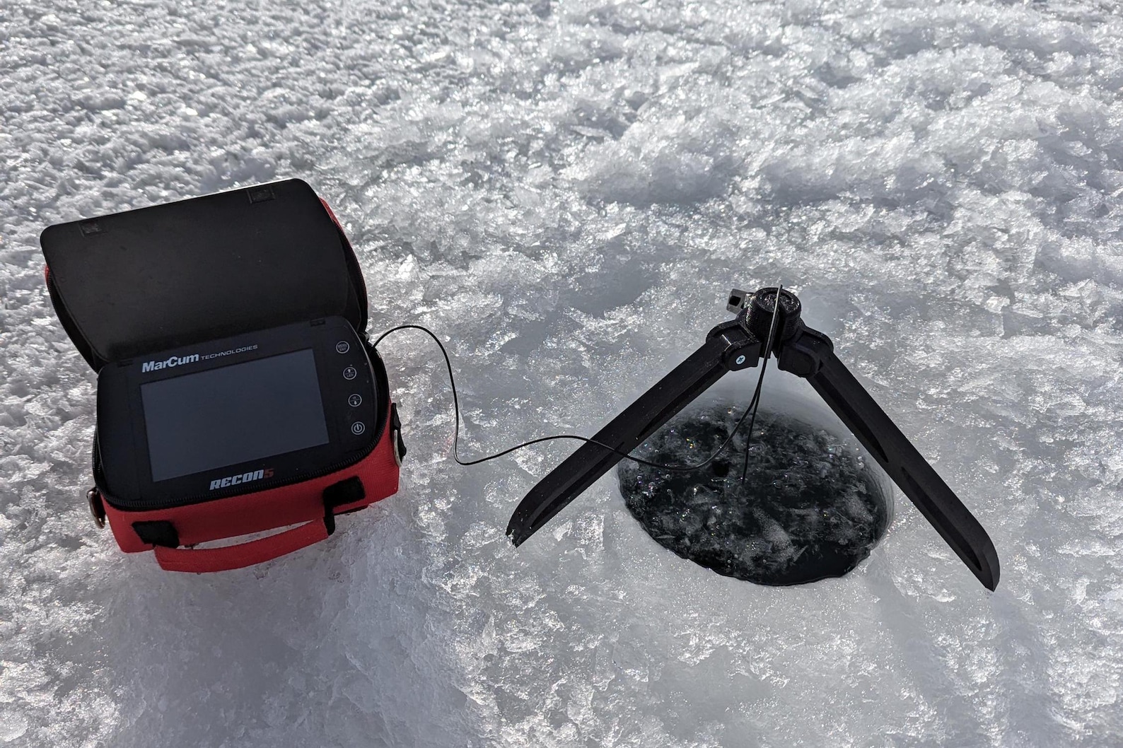 Underwater Fishing Camera Panner Fits All Size Underwater Camera Marcum ...