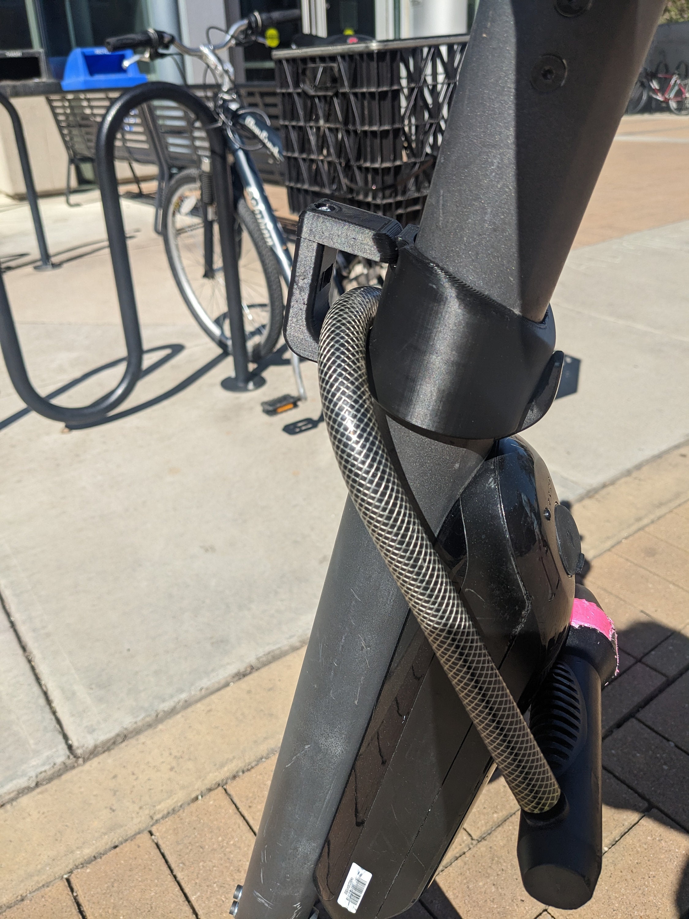 Segway Electric Scooter Lock Holder Es4, Es2, Es1 Bike Lock Holder - Etsy