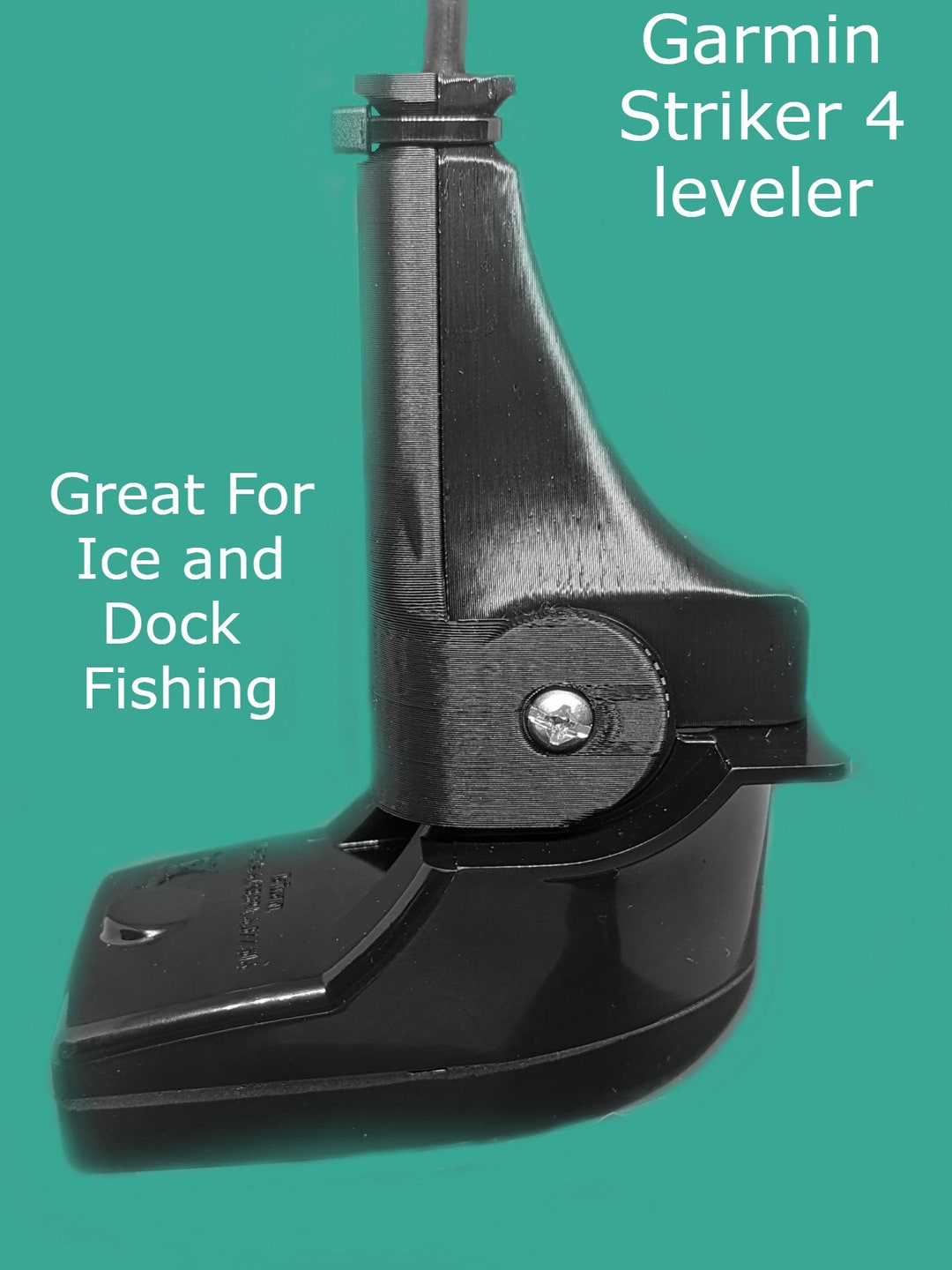 Garmin Striker 4 Transducer Leveler, Strain Reduction (for Ice Fishing ...