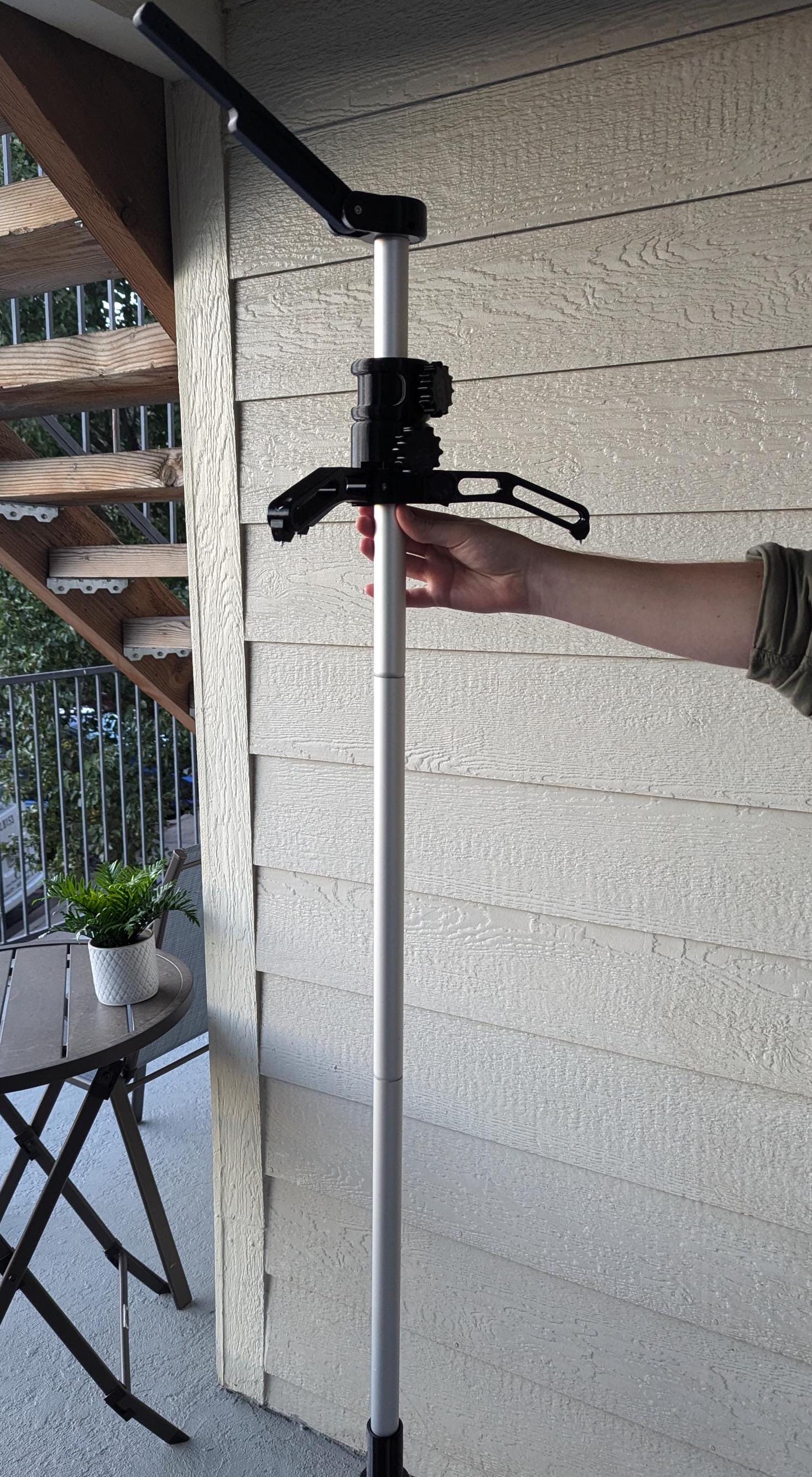 Pole Included!!! Ice Fishing Transducer Pole Garmin Livescope, Megalive ...