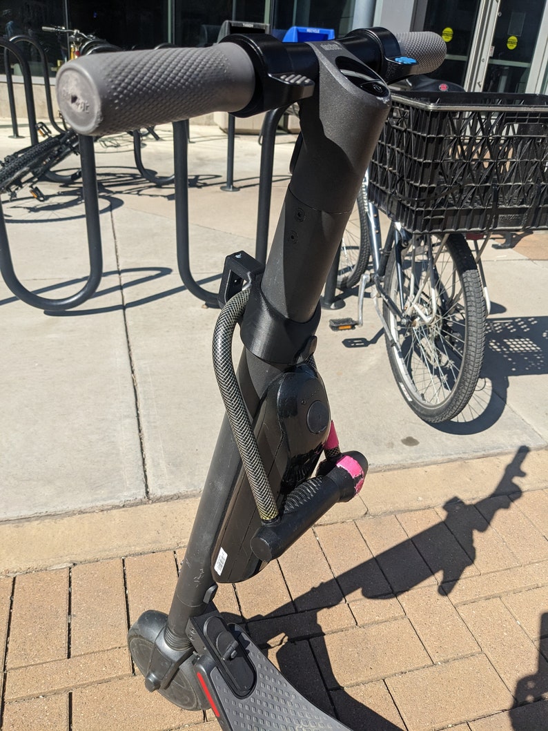 Segway Electric Scooter Lock Holder Es4, Es2, Es1 Bike Lock Holder - Etsy