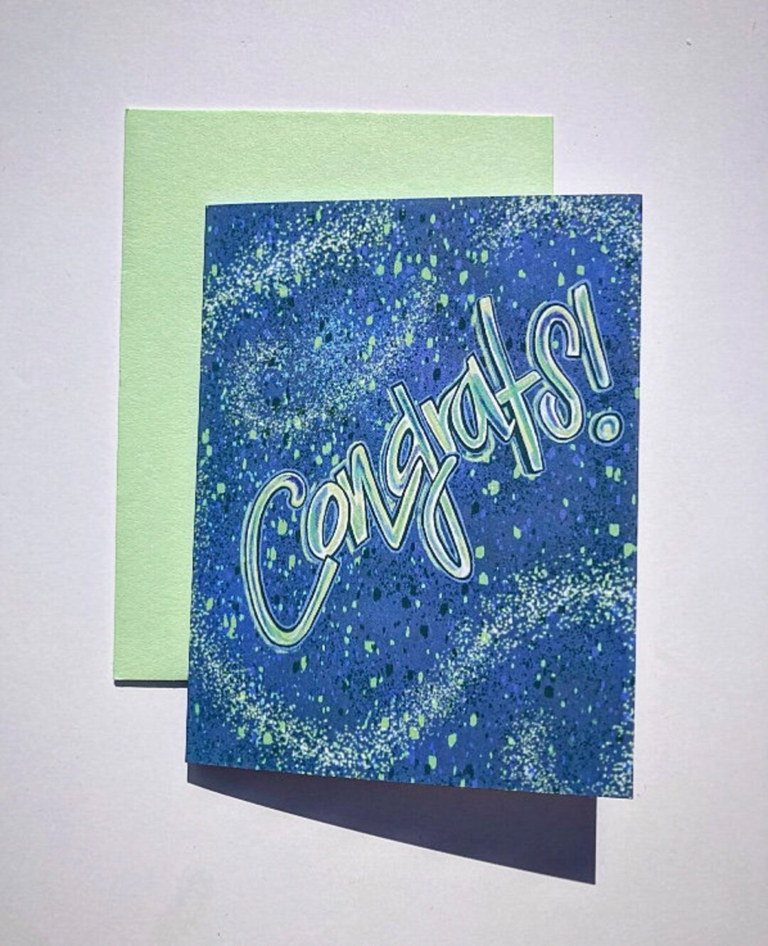 NEW Hand-drawn Congrats Card - Etsy