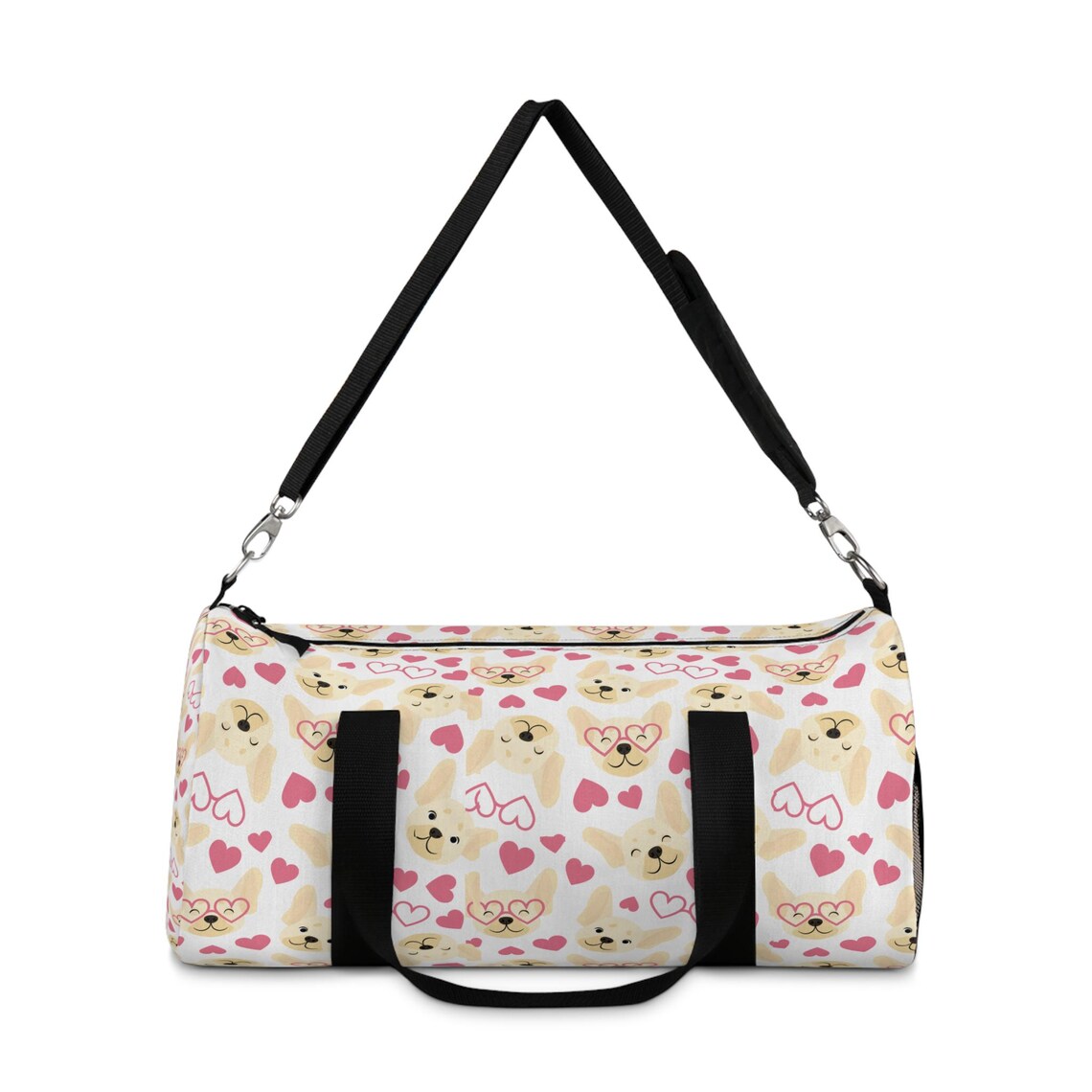 Frenchie Duffle Bag, French Bulldog Overnight Bag, Dog Lovers Gift ...