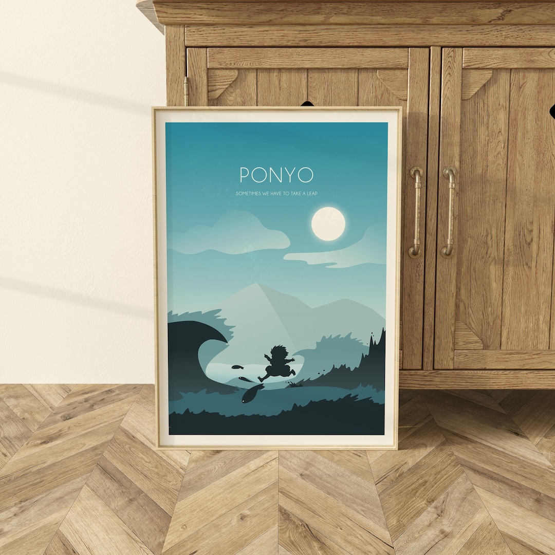 Ponyo Print (digital Download Only) — Aesthetic, Hand Drawn ...