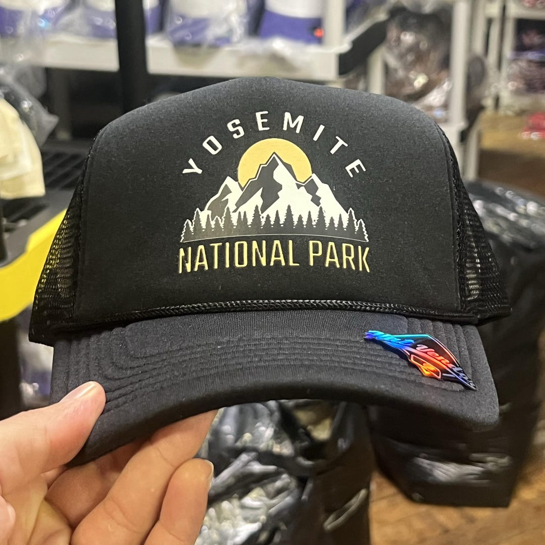Yosemite National Park Trucker Hat - Etsy