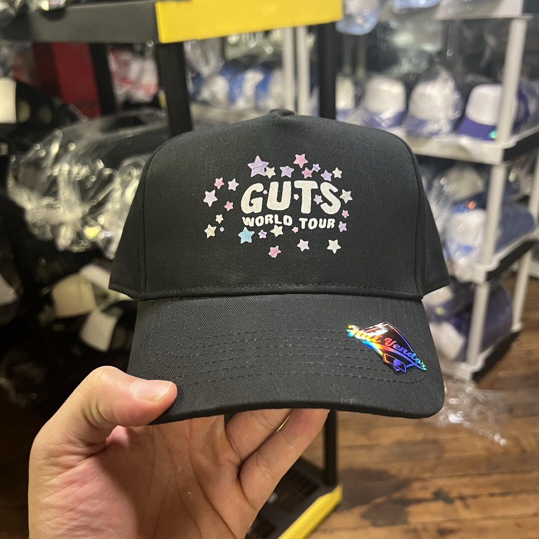 Olivia Rodrigo Guts Tour 2024 Black A Frame Baseball Hat - Etsy