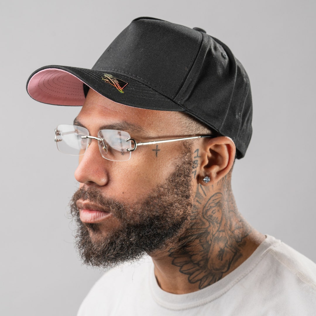 A Frame 5 Panel Baseball Hat With Suede Under Brim - Etsy