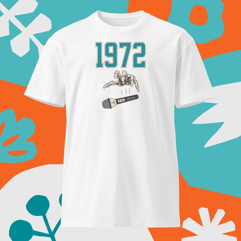 Miami, 1972, Mic Drop, Dolphin, Vintage, Legacy, Miami Football ...