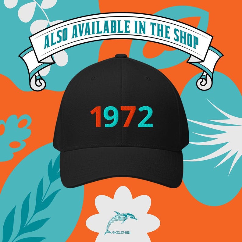 1972, Miami, Undefeated, Dolphin, Vintage, Miami Football, Perfect ...