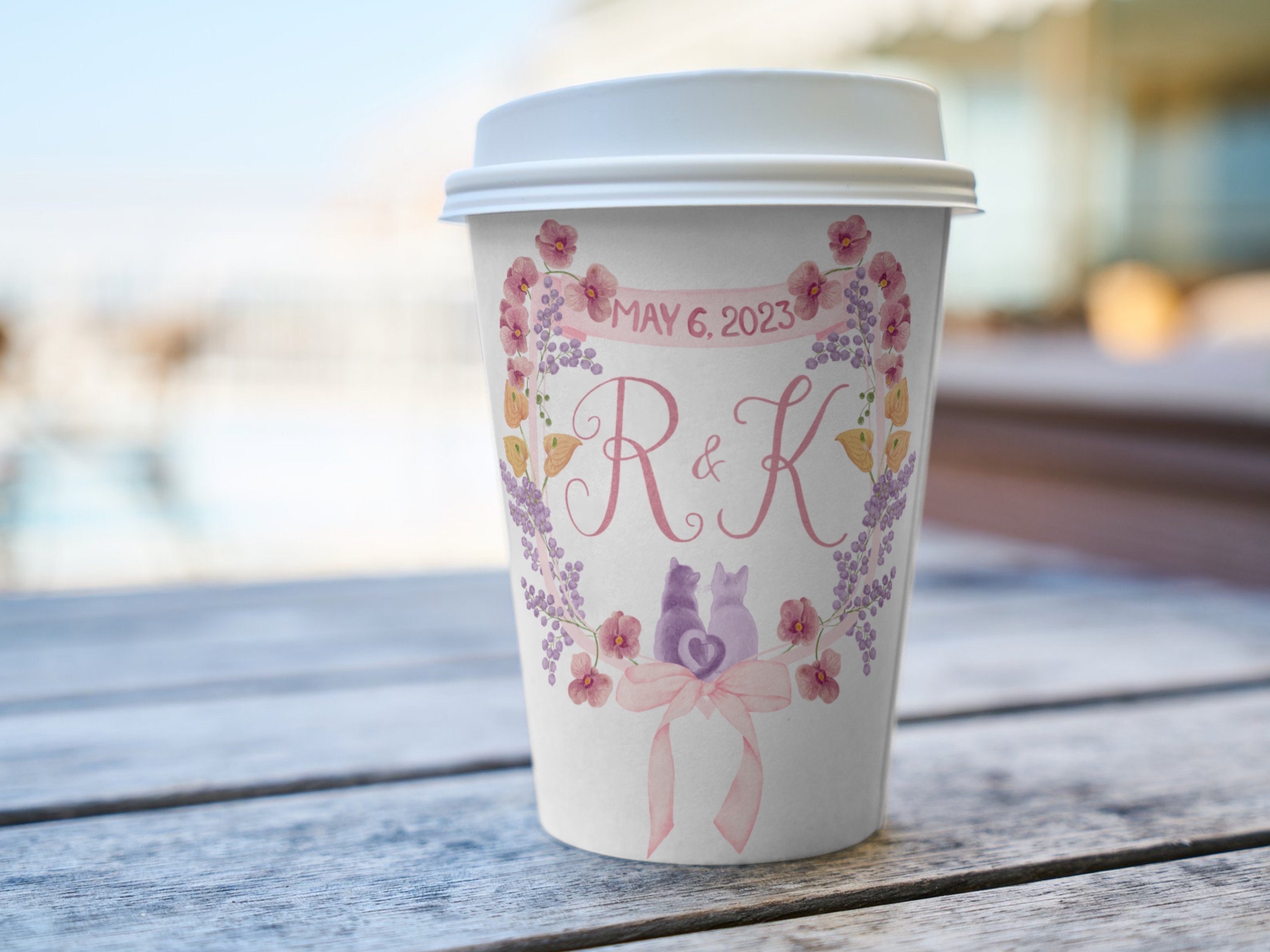 Custom Wedding Crest| Watercolor Crest| Wedding Design| Monogram ...