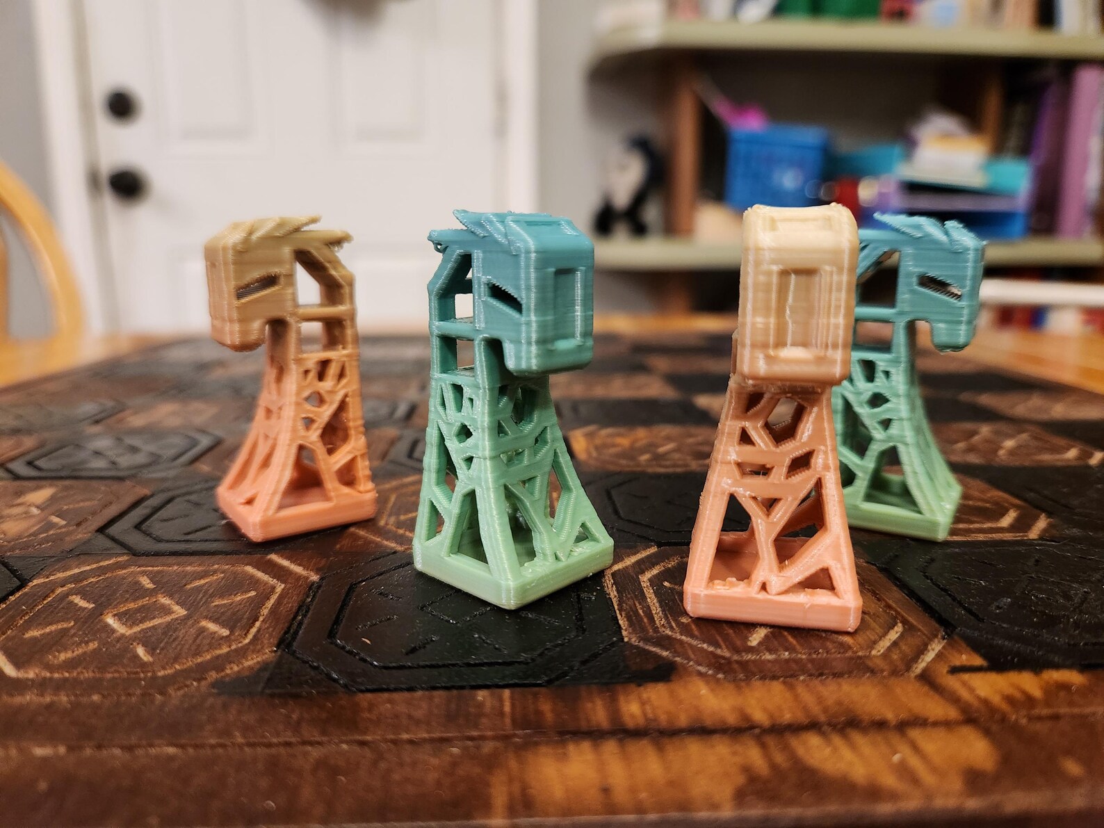 Minimalist Unique Chess Set With Chess Board Chess Pieces Chess Gift ...