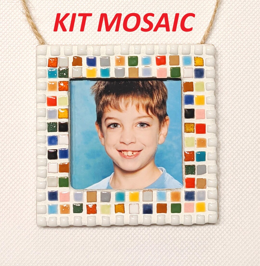 DIY Micro Mosaic Frame Kit, a Gift Suitable for Children Over 7 Years ...