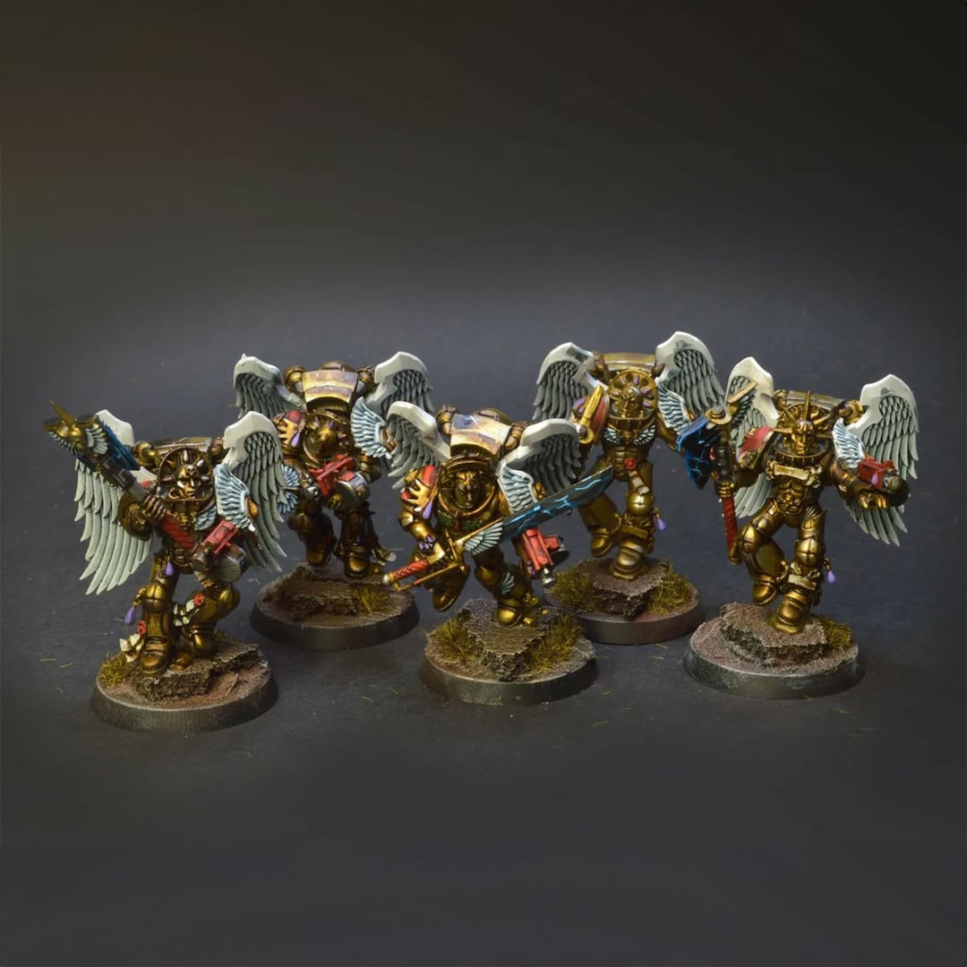 STL Angelic Guard 3D Printable STL Files in 40k Scale - Etsy