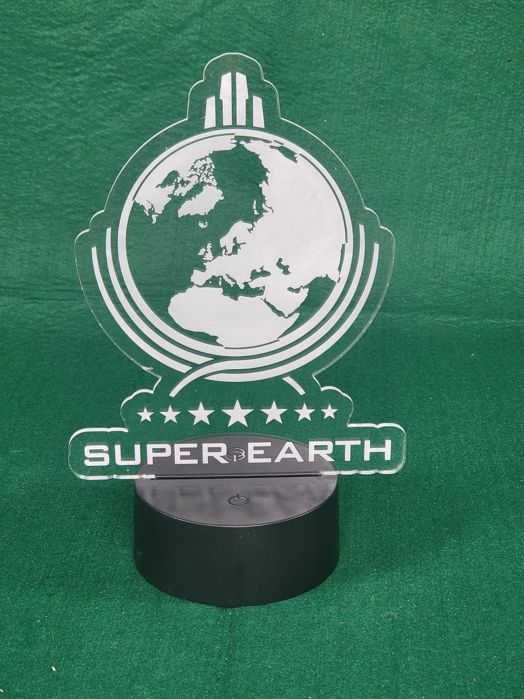 Helldivers 2 Custom Acrylic LED Lamp / Sign / Nightlight - Many Designs ...