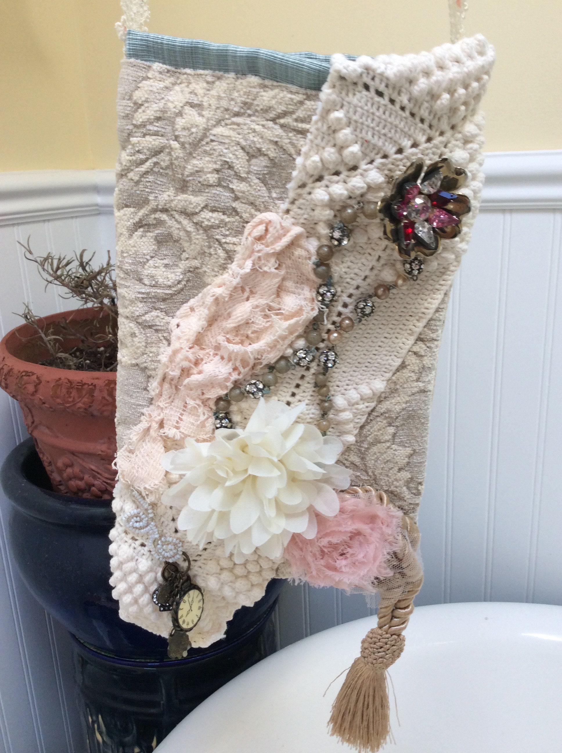 Bohemian Gypsy Rose Lace Cell Phone Bag by Arlettemichelle - Etsy