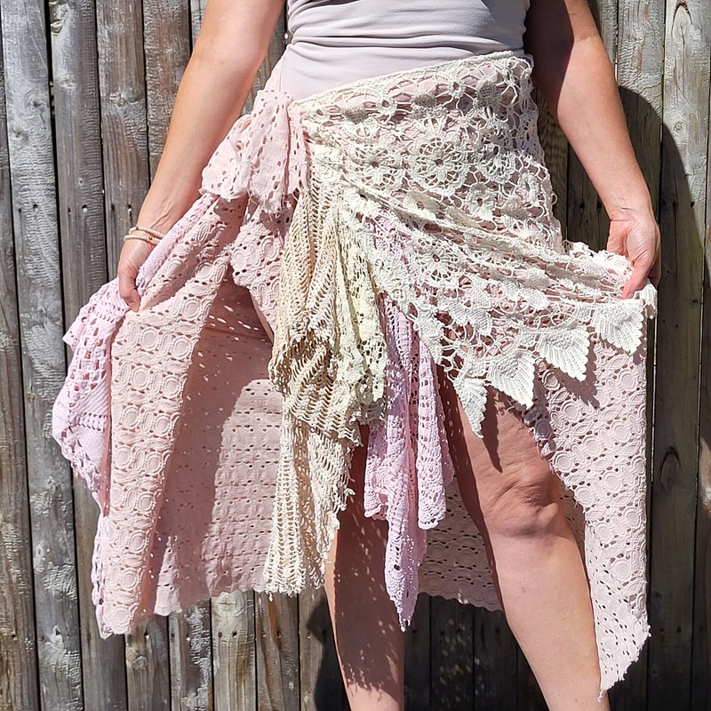Tattered Skirt - Etsy