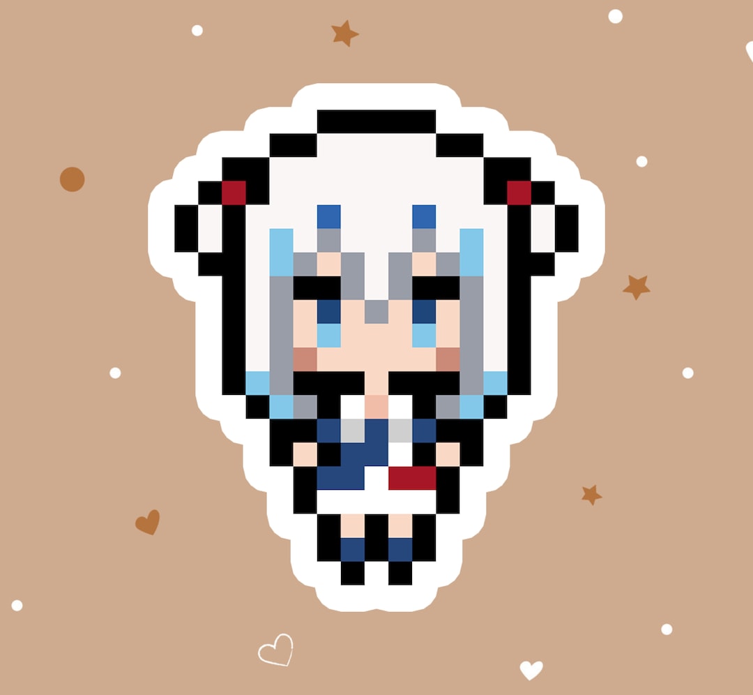 Hololive | Vtuber Sticker | Vinyl Sticker | Anime Stickers | Kawaii ...