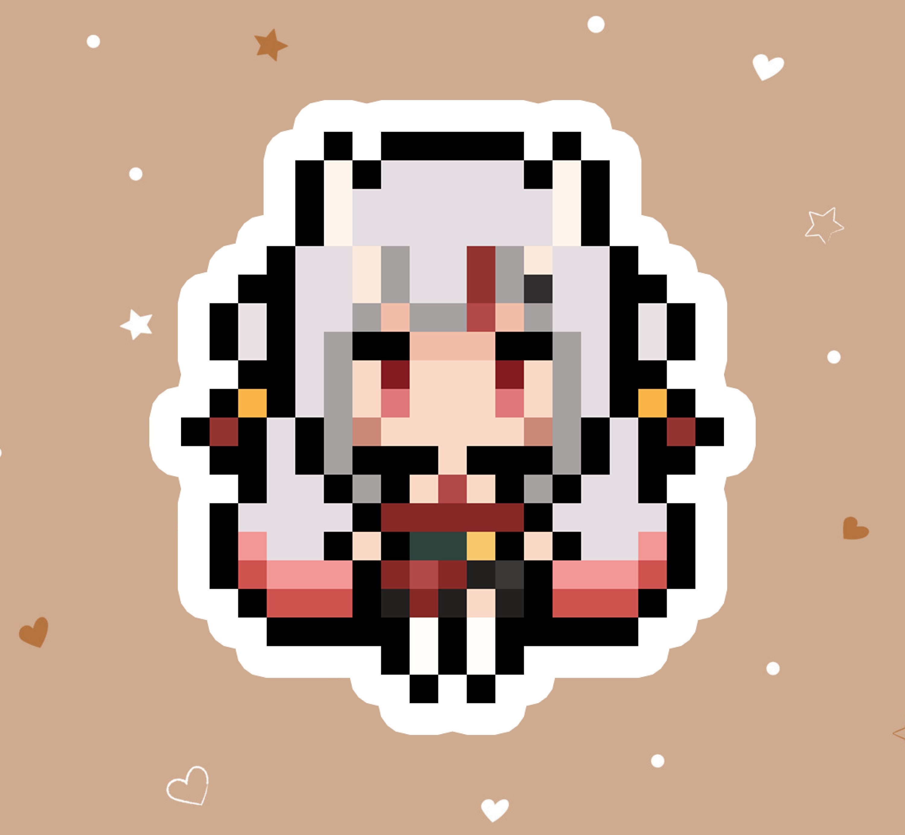 Hololive Vtuber Sticker Vinyl Sticker Anime Stickers Kawaii Decal Cute ...