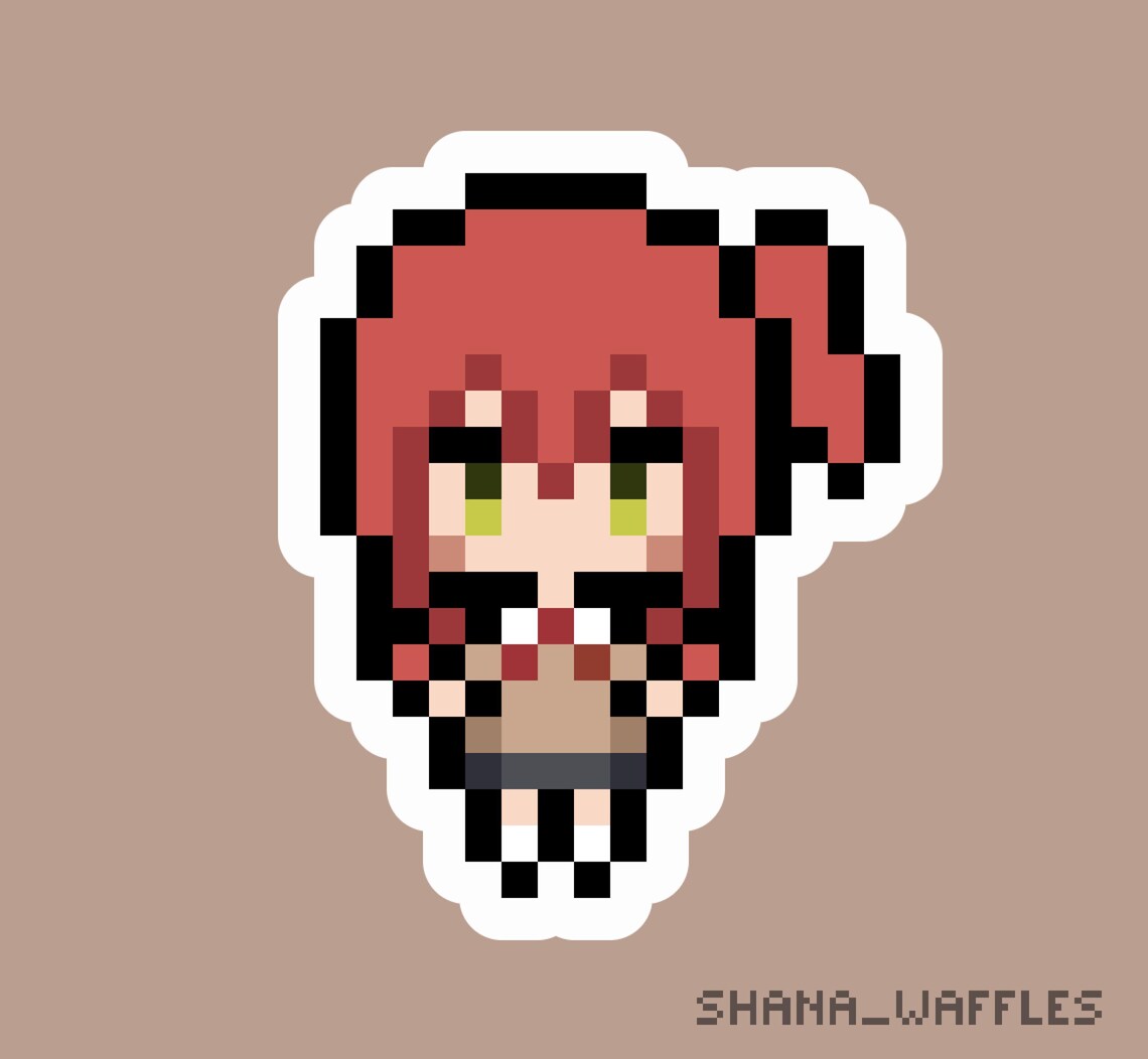 Bocchi the Rock | Vinyl Sticker | Anime Stickers | Kawaii Decal | Cute ...