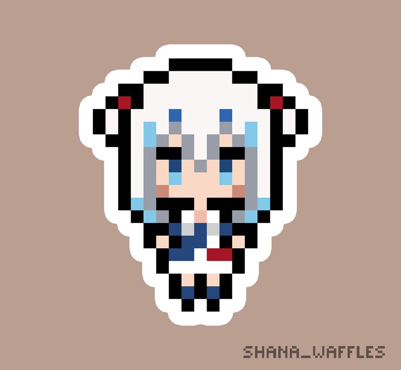 Hololive | Vtuber Sticker | Vinyl Sticker | Anime Stickers | Kawaii ...