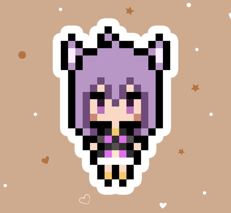 Hololive Vtuber Sticker Vinyl Sticker Anime Stickers Kawaii Decal Cute ...