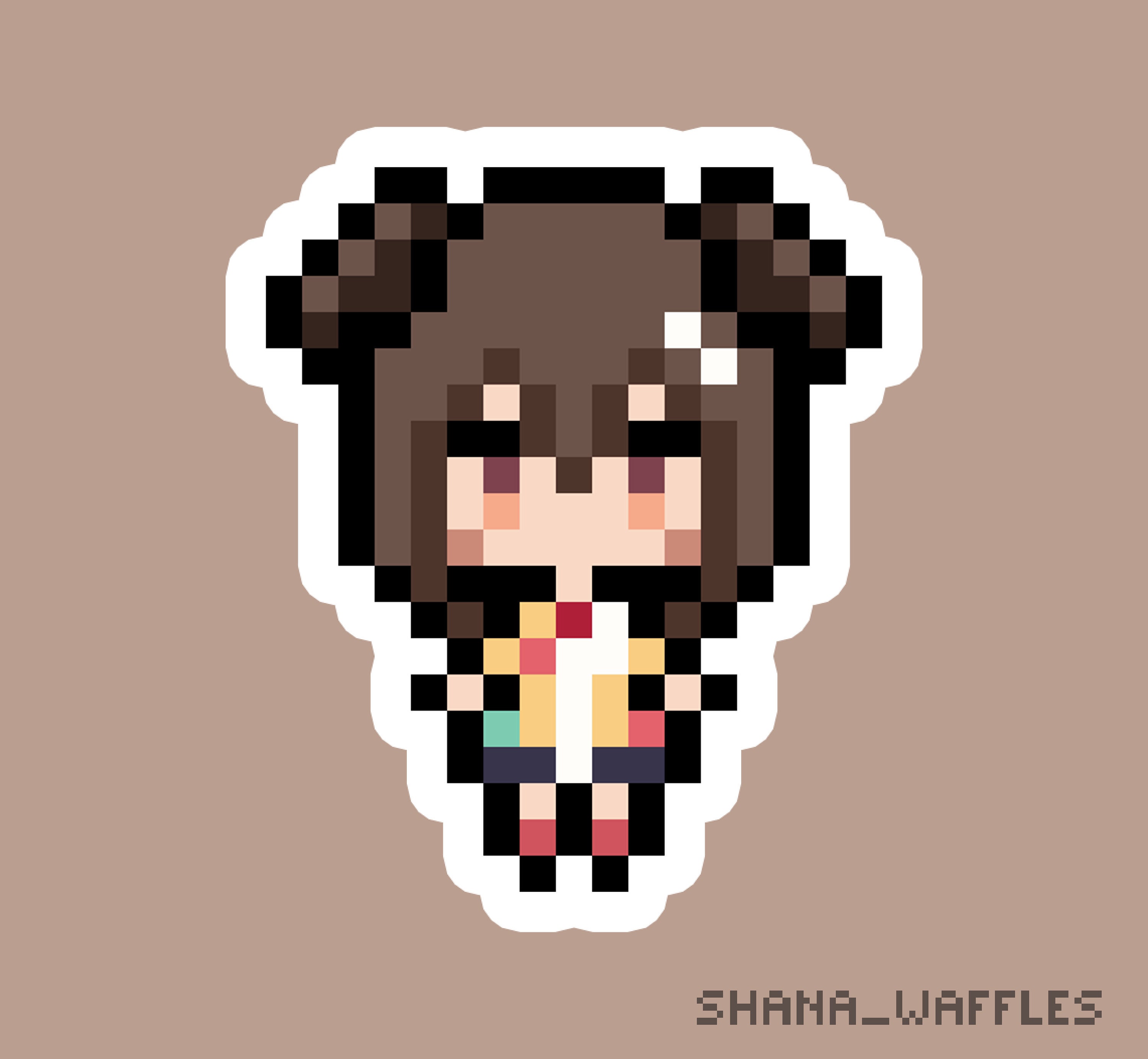 Hololive Vtuber Sticker Vinyl Sticker Anime Stickers Kawaii Decal Cute ...