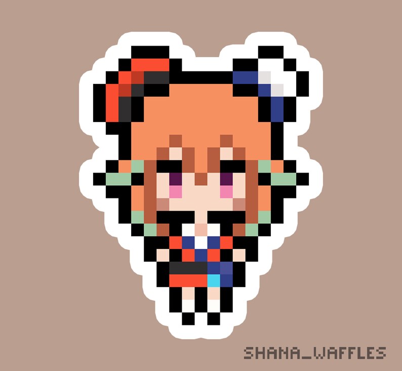 Hololive | Vtuber Sticker | Vinyl Sticker | Anime Stickers | Kawaii ...