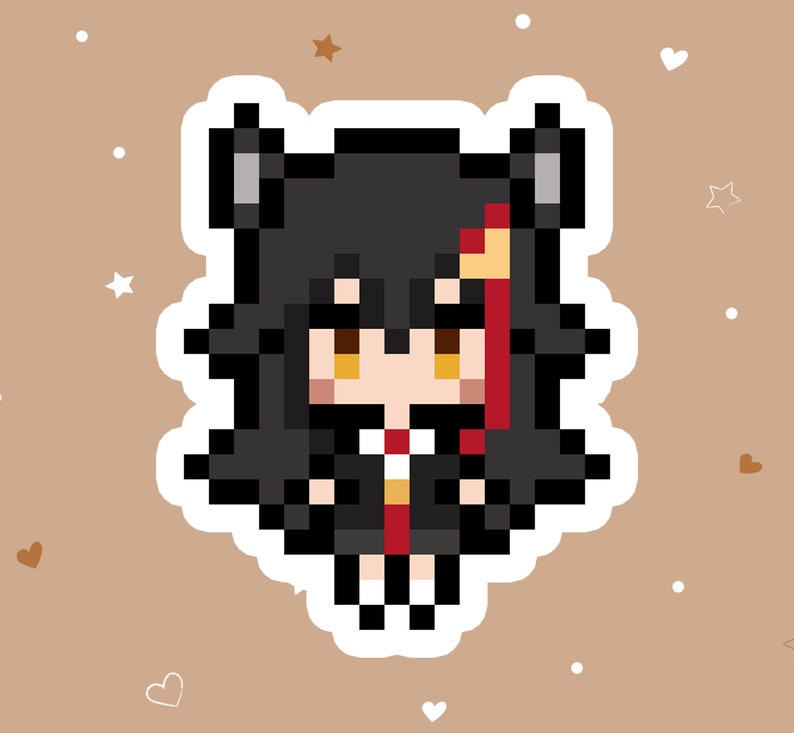 Hololive Vtuber Sticker Vinyl Sticker Anime Stickers Kawaii Decal Cute ...