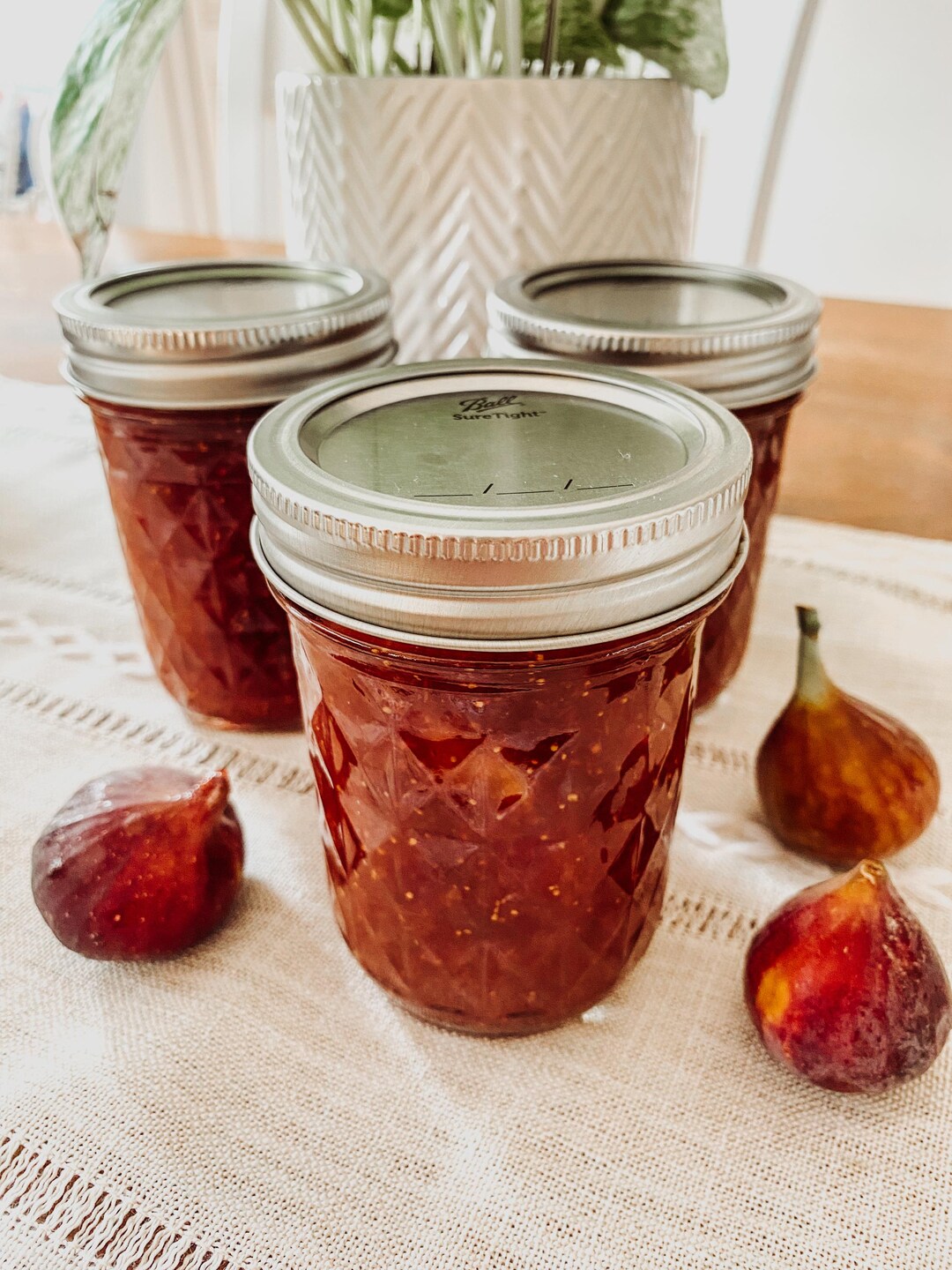 Organic Fig Jam 8oz Jar - Etsy