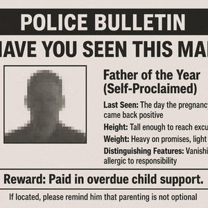 Funny Missing Person Poster - Etsy