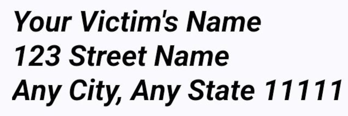 Eviction Notice Prank Postcard Sent Anonymously to Your Victim - Etsy