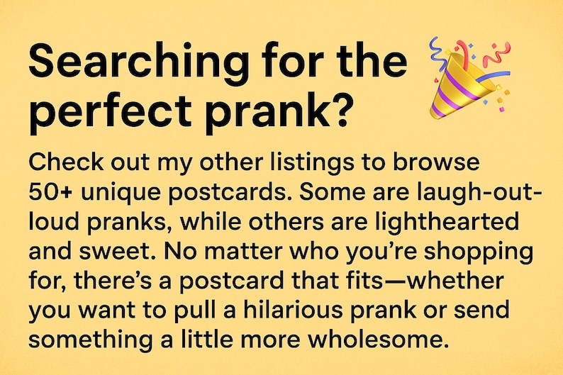 Funny Inmate Pen-pal Program Confirmation Prank Postcard – Anonymous ...