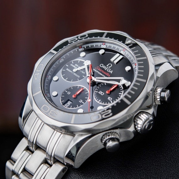 Omega Seamaster SMP 300 Co-Axial Black Ceramic Chrono… - Gem
