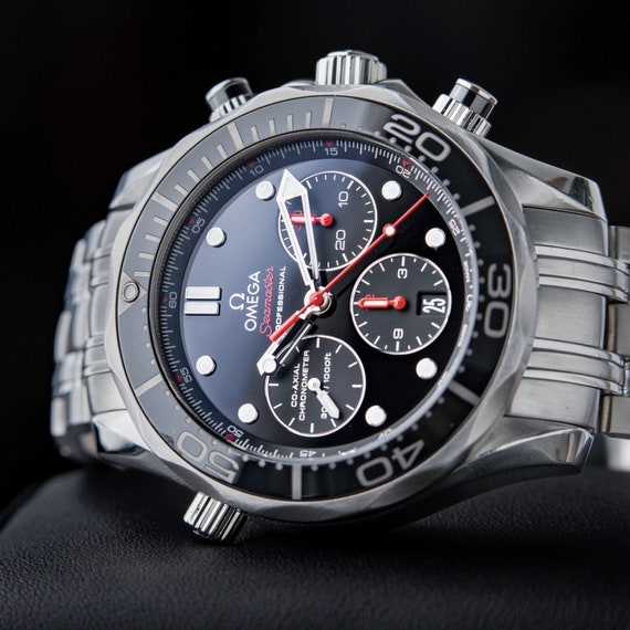 Omega Seamaster SMP 300 Co-Axial Black Ceramic Chrono… - Gem