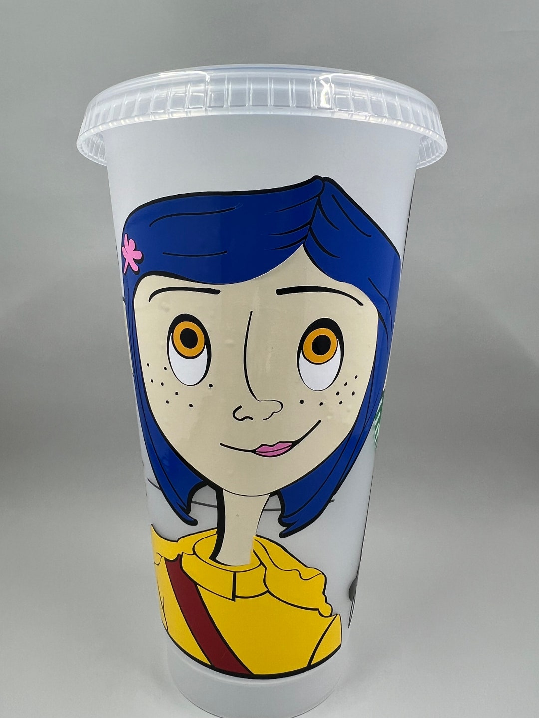 It’s Coraline Starbucks 24oz Cold Cup - Etsy