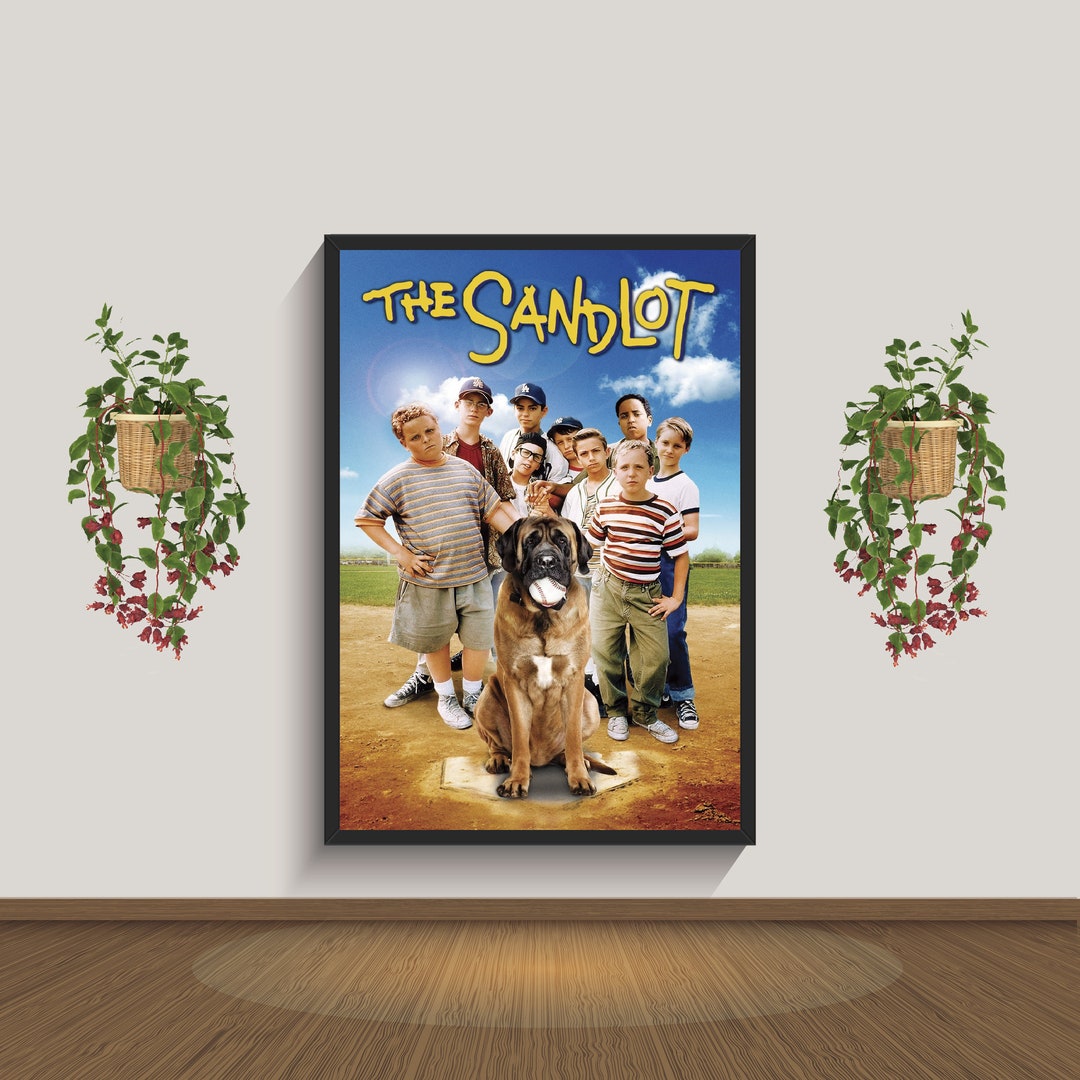 The Sandlot Movie Poster, High Quality Canvas Printing, Movie Wall Art ...
