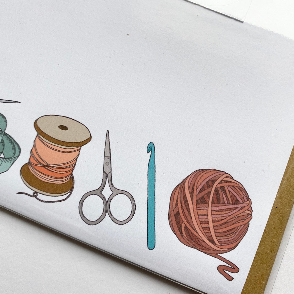 Craft Writing Paper Set With Stickers - Etsy