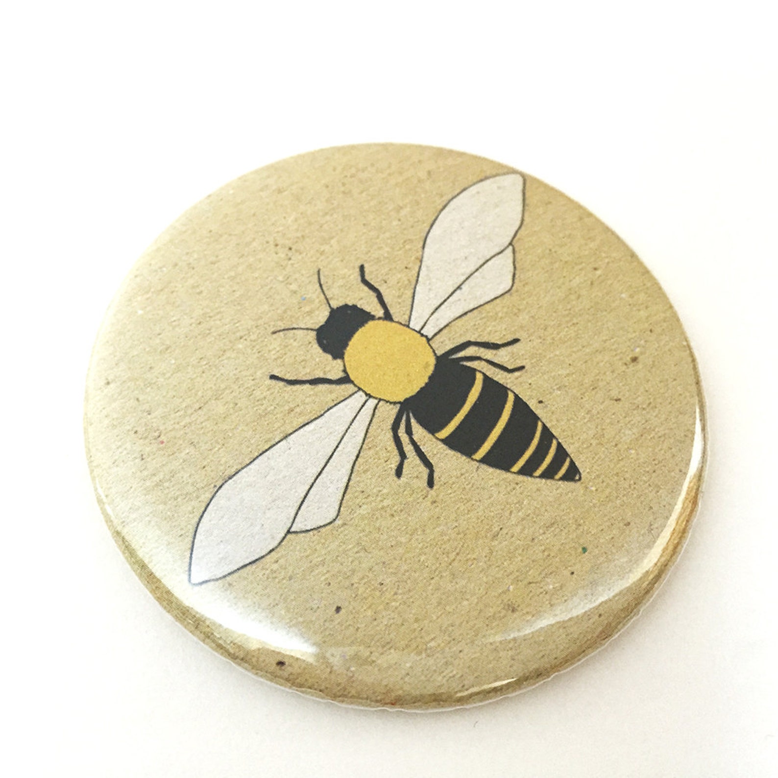 Honey Bee Pocket Mirror Bee Compact Mirror Nature / | Etsy